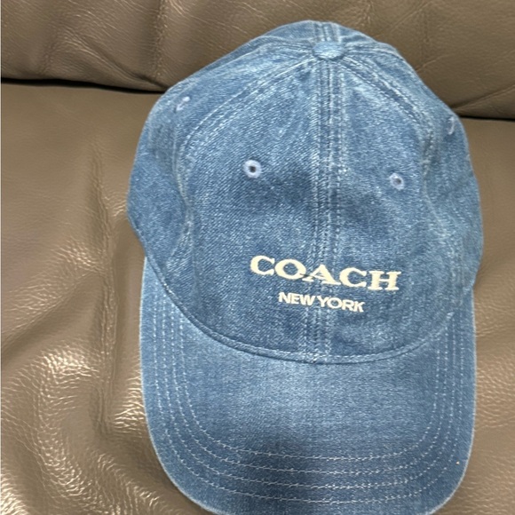 Coach | Accessories | Coach New York Denim Cap | Poshmark